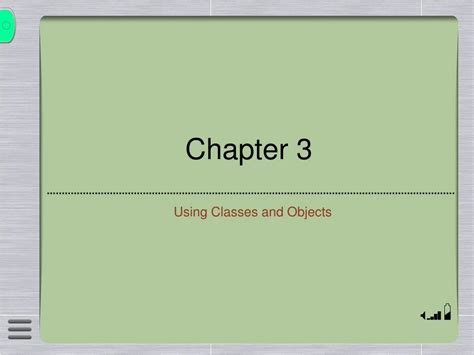 Ppt Using Classes And Objects Creating And Invoking Methods