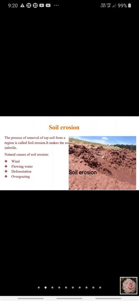 Pin De Priyadarshini Em Grade Science Soil Erosion