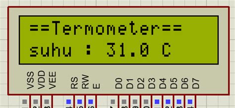 Simulasi Rangkaian Sensor Suhu Lm35 Proteus Mrene Sinau
