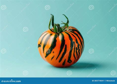 Bright Tomato Texture Seamless Digital Pattren On A Black Background