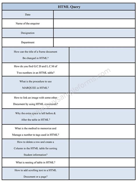 Access Query Form Artofit