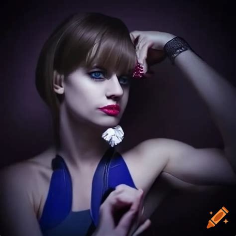 Jill Valentine Cosplay From Resident Evil Remake On Craiyon