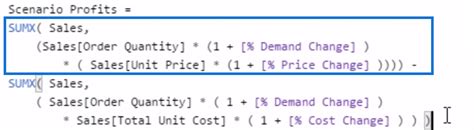 advanced analytics in power bi layering multiple what if analysis