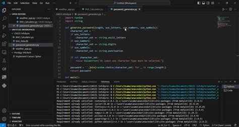 Created A Command Line Password Generator For Oasis Infobyte