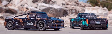 Amazon Com ARRMA RC Truck 1 8 Infraction 4X4 3S BLX 4WD All Road Street Bash Resto Mod Truck