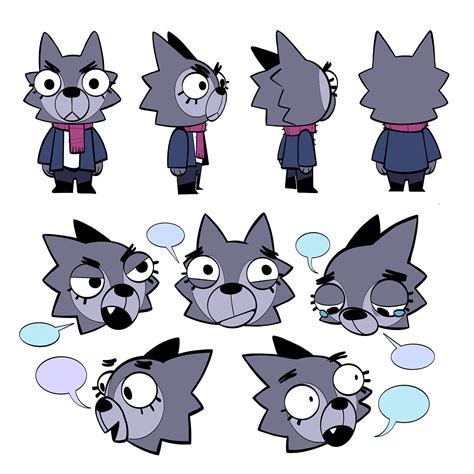 Model Sheet Roblox Willow Behance