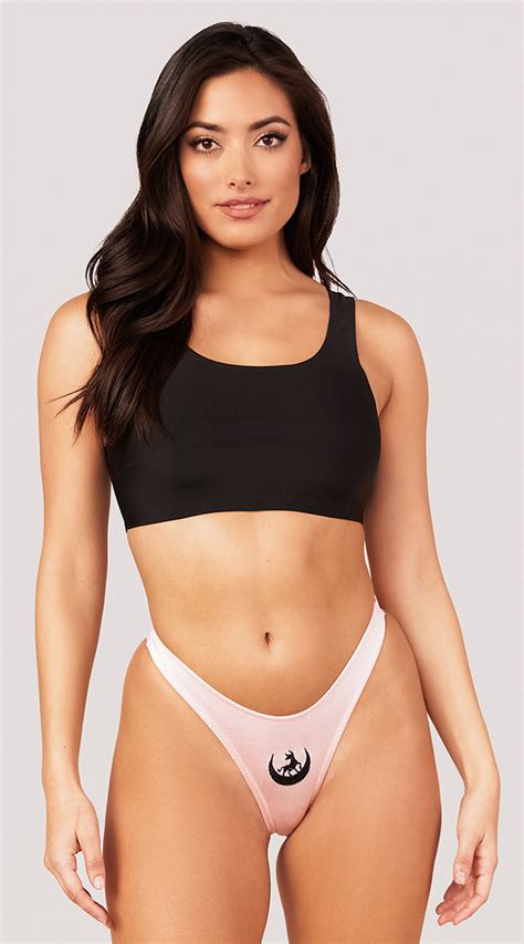 Taurus Zodiac Thong Pink Taurus Thong