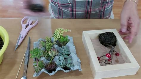 다육아트세계로 빠져봅시다1탄 에벤에셀다육아트작가님수업010 9995 7666 Youtube