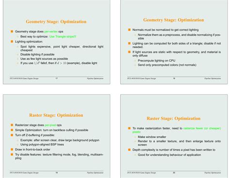 5035 pipeline optimization techniques pdf