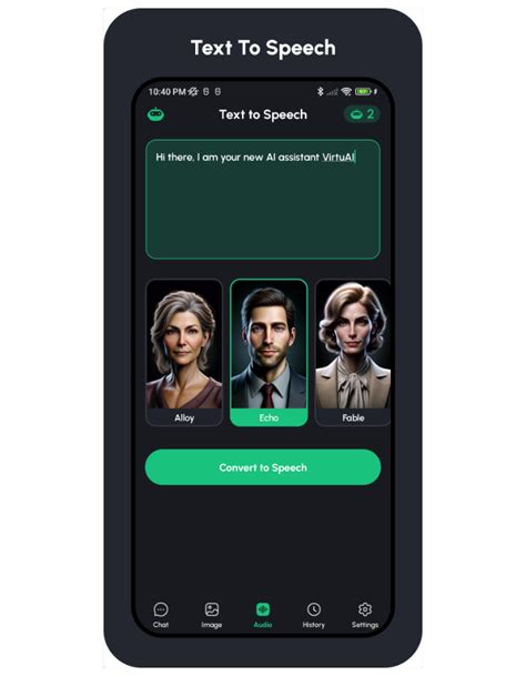 Virtuai Ios Chatgpt Gpt 4 Dall E 3 Ai Art Image Ai Voice Text To Speech Mobile Swiftui Ios App