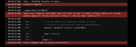 Fix Failing Docs Deployment · Issue 4790 · Supabasesupabase · Github