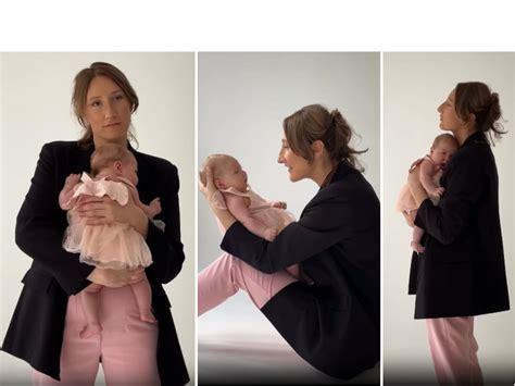 ნატა ბერეჟიანის პირველი ფოტოსესია პატარა თინასთან ერთად დედობა 18 წლიანი შუალედის შემდეგ