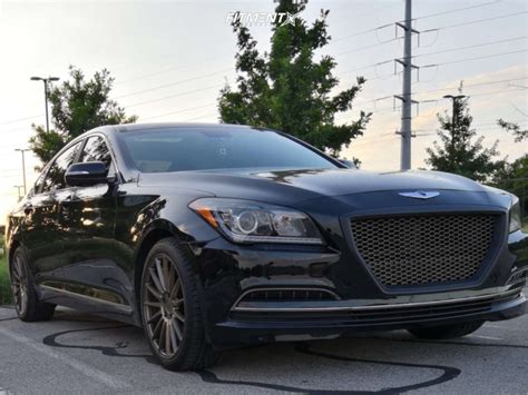 2015 Hyundai Genesis 38 With 19x85 Niche M158 And Continental 255x40