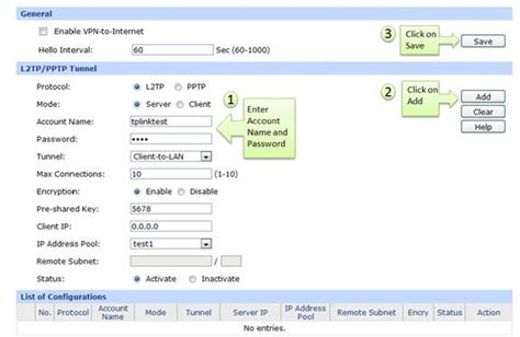 How To Configure A L2TP Server On TP Link Router