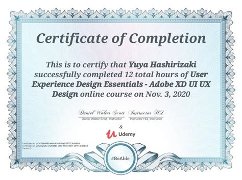Yuya Hashirizaki On Linkedin Completed This Course For My Creative