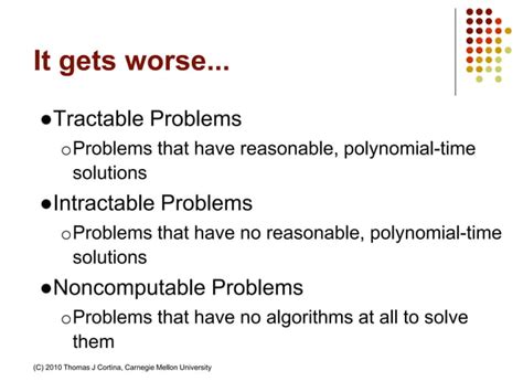 Computability Tractable Intractable And Non Computable Function Ppt