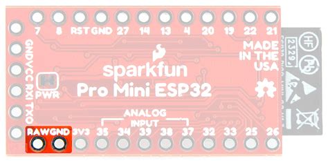 Hardware Overview SparkFun ESP Qwiic Pro Mini Hookup Guide