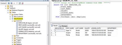 Export SQL Result To A Text File