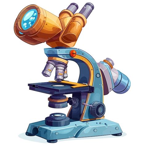 Premium Vector Electron Microscope