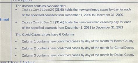 Solved The Dataset Contains Two