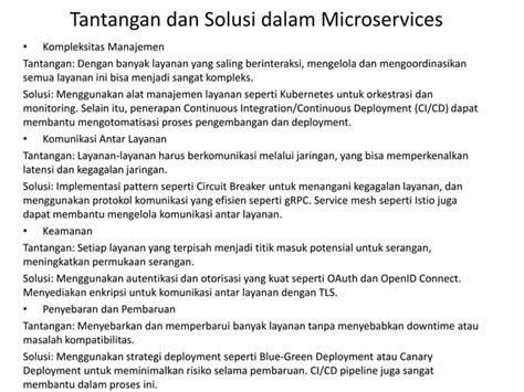 Microservices Presentasi Codding Data Tugas Ppt