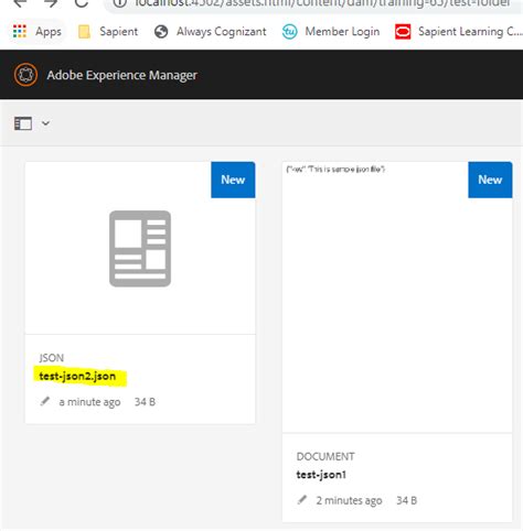 Solved How To Upload Json Asset Using Asset Api Adobe Experience