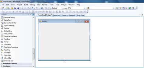 It Class9 How To Work With Progressbar In C