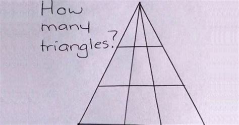 Acertijo Viral Cuántos Triángulos Hay En Esta Imagen Infobae