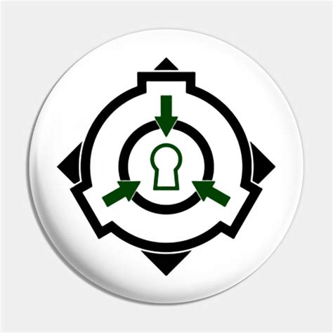 SCP Foundation Object Class Safe Scp Foundation Pin TeePublic