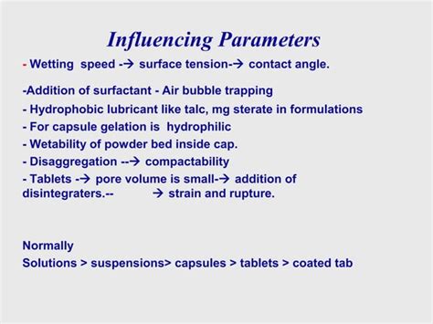 Dissolution Method Development Ppt Ppt