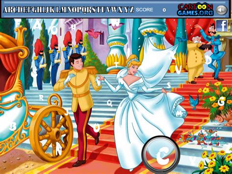 Princess Cinderella Hidden Alphabets Play Online On Flash Museum 🕹️