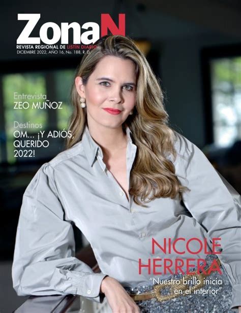 Zona N Portada Nicole Herrera