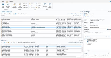 Model Manager Updates Comsol® 6 3 Release Highlights