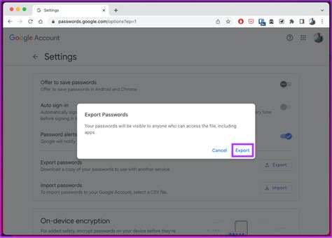 How To Export Chrome Passwords To Csv Guiding Tech