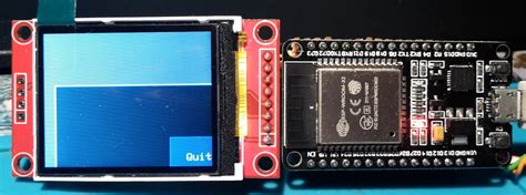 ESP32 ST7735S 1 8 128x160 Issue 218 ImpulseAdventure GUIslice GitHub