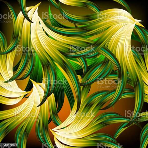 이국적인 열 대 추상 잎이 벡터 완벽 한 패턴입니다 현대 장식 복잡 한 배경입니다 빛나는 배경을 반복 합니다 아름 다운 꽃 환상 장식입니다 월페이퍼 다채로운 디자인 섬유 0