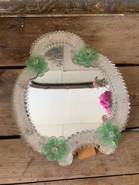 Ancien Miroir Murano This Is Vintage
