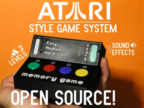 Mini Memory Game Open Source Arduino By Polynova Makerworld Download