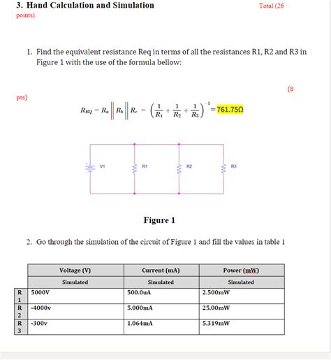 how to use parallel circuit equation