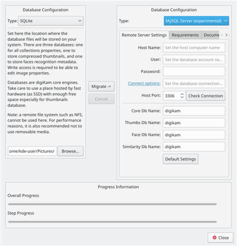 tutorials shared database kde userbase wiki