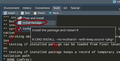 Install In Build Pane Is Confusing And Default Option Is Not What One Usually Wants Issue