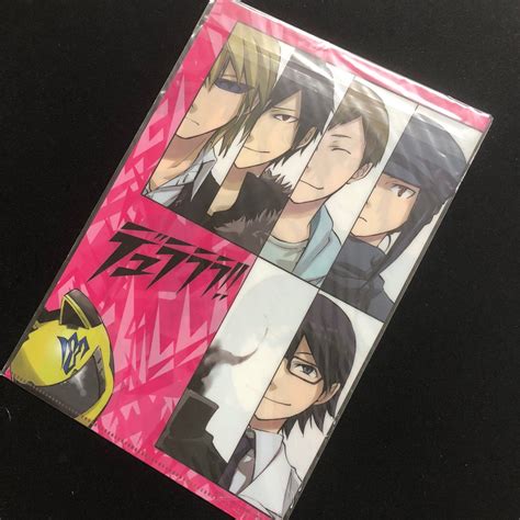 日本 無頭騎士異聞錄 Durarara 資料夾 文件夾 絕版收藏 塞爾堤 折原臨也 蝦皮購物