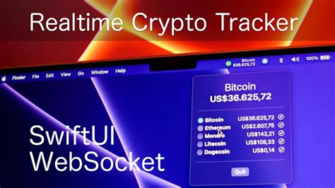 Build A Macos Menu Bar Realtime Crypto Tracker With Swiftui And Websocket