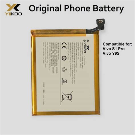 Jual Baterai Hp Vivo S Pro Spesifikasi Original Murah Diskon Harga Juni Blibli