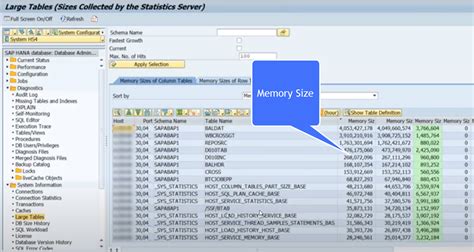 How To Find Which Is The Largest Table In SAP SAP Community