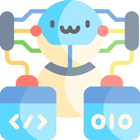 Coding Kawaii Flat Icon