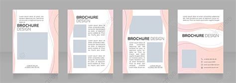 Educational Courses For Midwife Blank Brochure Design Poster Template