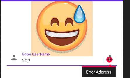 Android While Use TextInputEditText The Error Icon Override The End Icon Stack Overflow