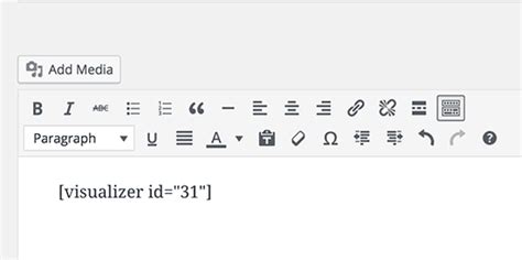 How To Create Bars And Charts In Wordpress With Visualizer