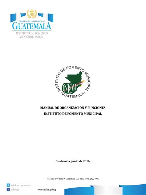 Manual Infom 2016 Pdf Software Gestión De Recursos Humanos